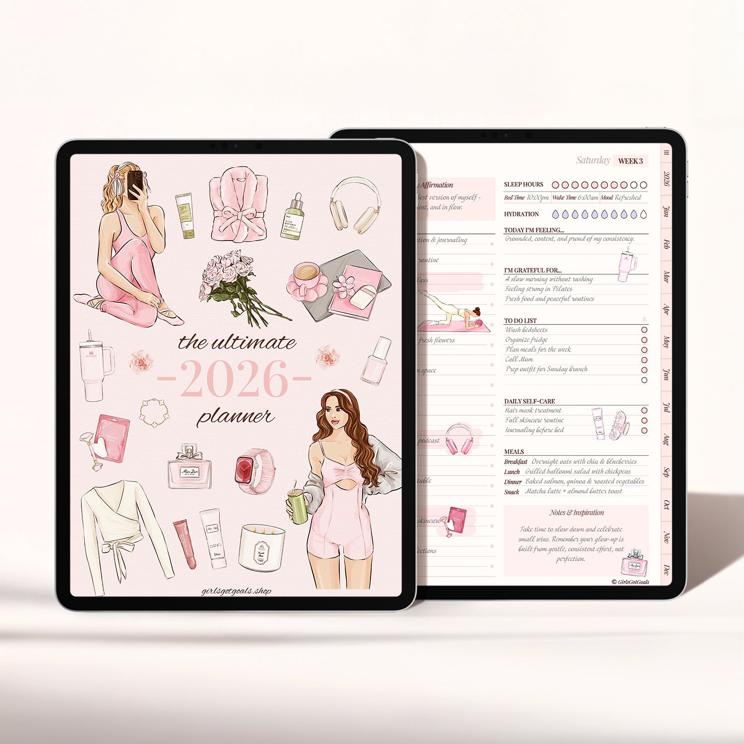 Free Planner Templates – Girls Got Goals